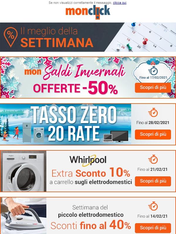 Le migliori offerte della settimana di Monclick sono qui! | Jekoo