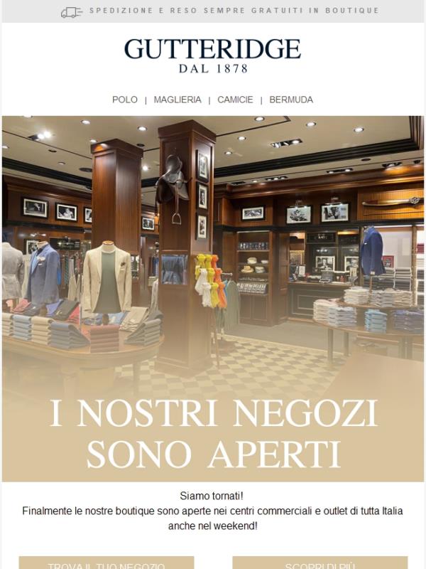 Gutteridge 1878: Siamo pronti per la riapertura! | Jekoo