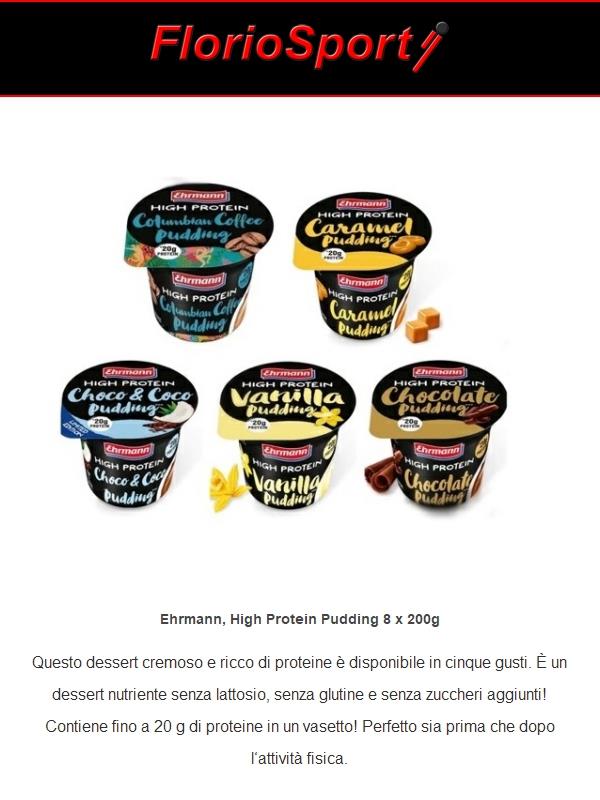 FlorioSport: Ehrmann, High Protein Pudding Budini Proteici in Offerta ...