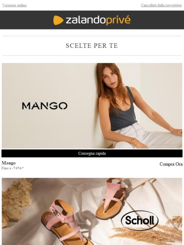 Privé by Zalando: 1,2,3... nuove OFFERTE: Esprit | Mango | Scholl | Jekoo
