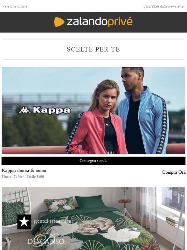 Privé by Zalando: Non perderti: Kappa, good morning, Baroni Home | Jekoo