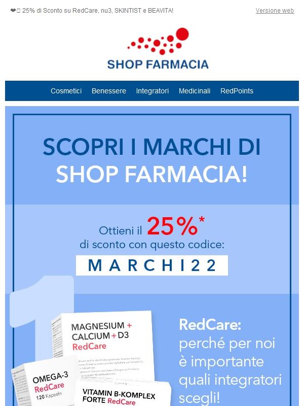 Redcare: Super Offerta: -25% Extra sui nostri 4 marchi | Jekoo
