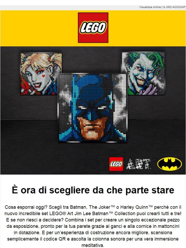 Ti dispiace se ti presentiamo altri nuovi set LEGO®? La tua newsletter ...