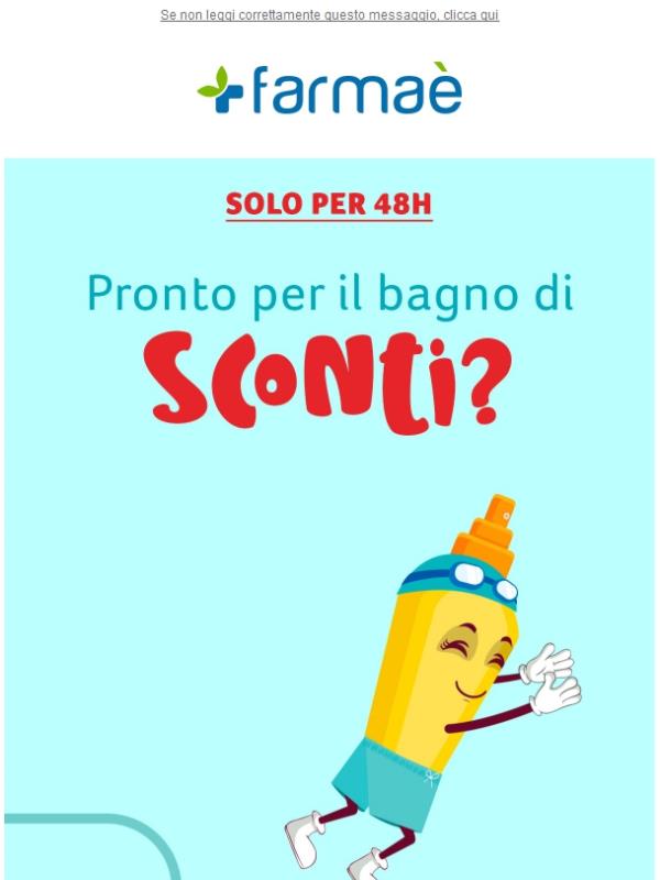 Farmaè: -10% SU TUTTO ‍♂️ tuffati nella nostra offerta! | Jekoo