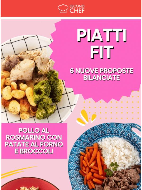 SecondChef: 露 NOVITÀ Scopri i piatti FIT | Jekoo
