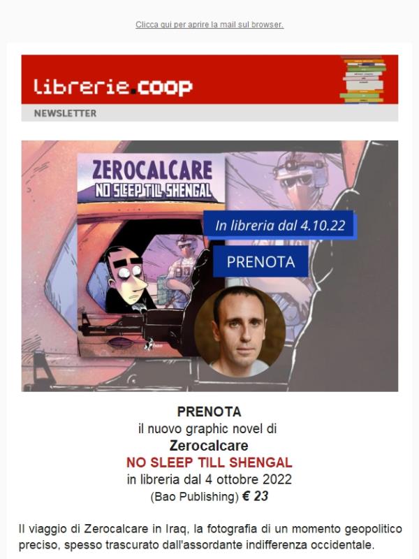 Librerie.coop: Prenota il nuovo fumetto di Zerocalcare | Jekoo