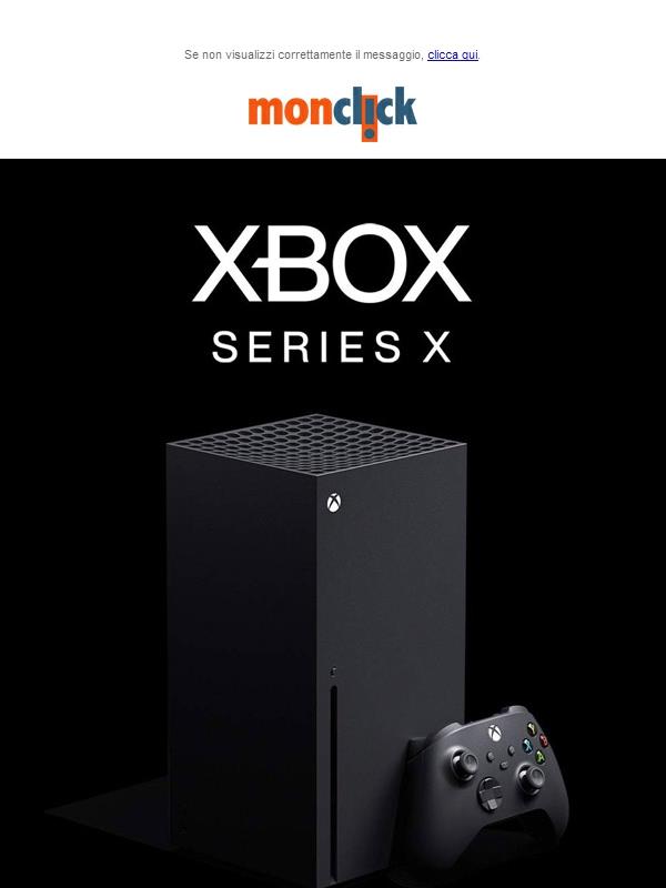 Monclick: Xbox Series X | La console Xbox più veloce e potente di ...