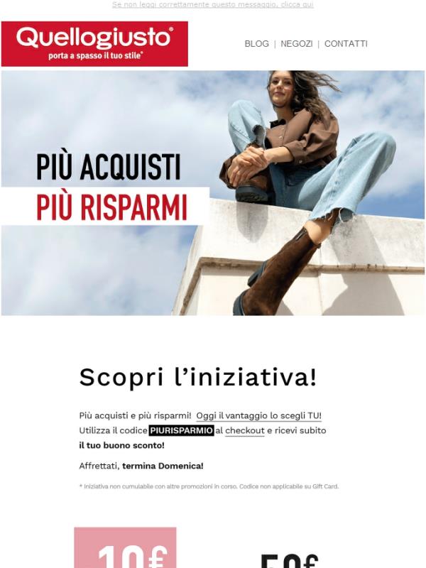 Quellogiusto: Ti regaliamo tanti BUONI sconto! | Jekoo