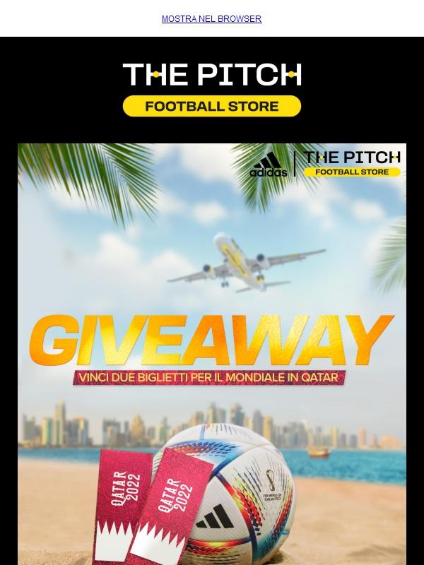 The Pitch Football Store: ️⚽️ ️ adidas e The Pitch ti portano ai ...