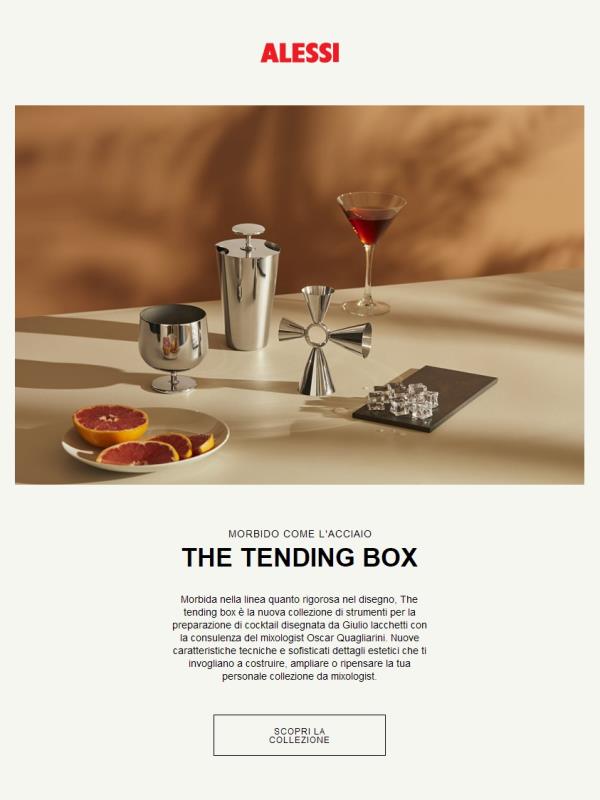 Alessi: The tending box | A new mixology experience | Jekoo