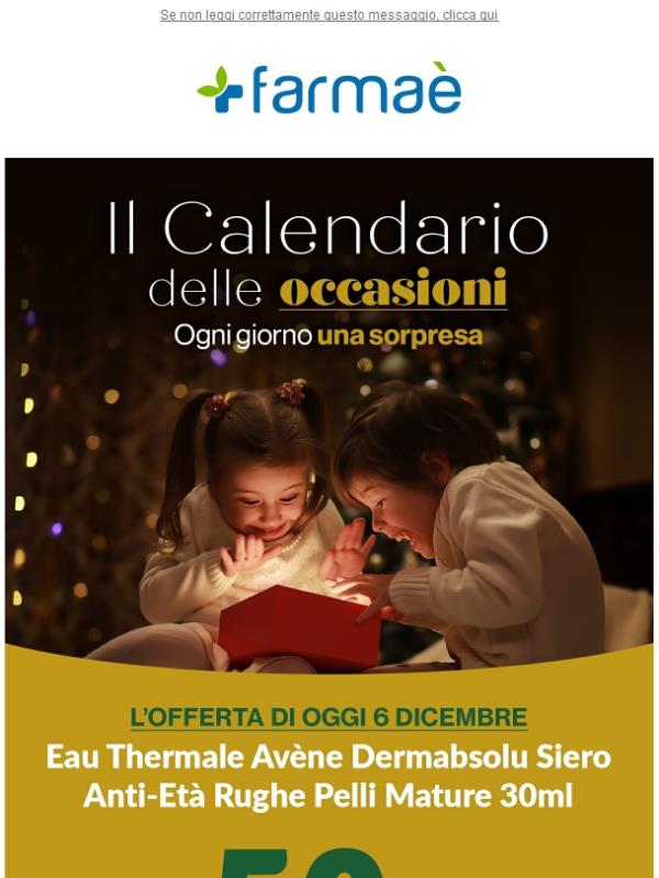 Farmaè: ️ Oggi il Calendario delle occasioni rende più belli. | Jekoo