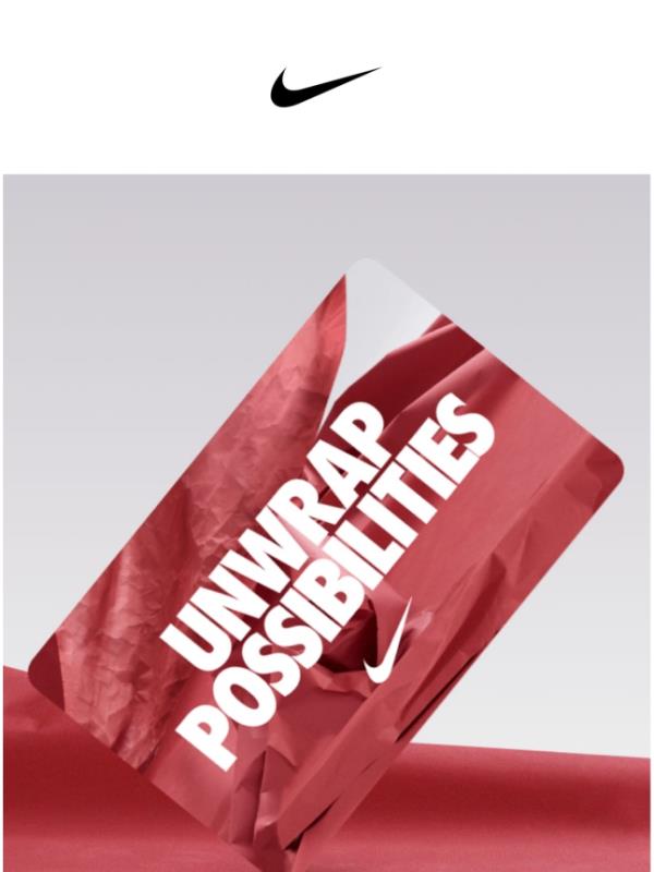 Nike Store: Gift Card per ogni movimento | Jekoo