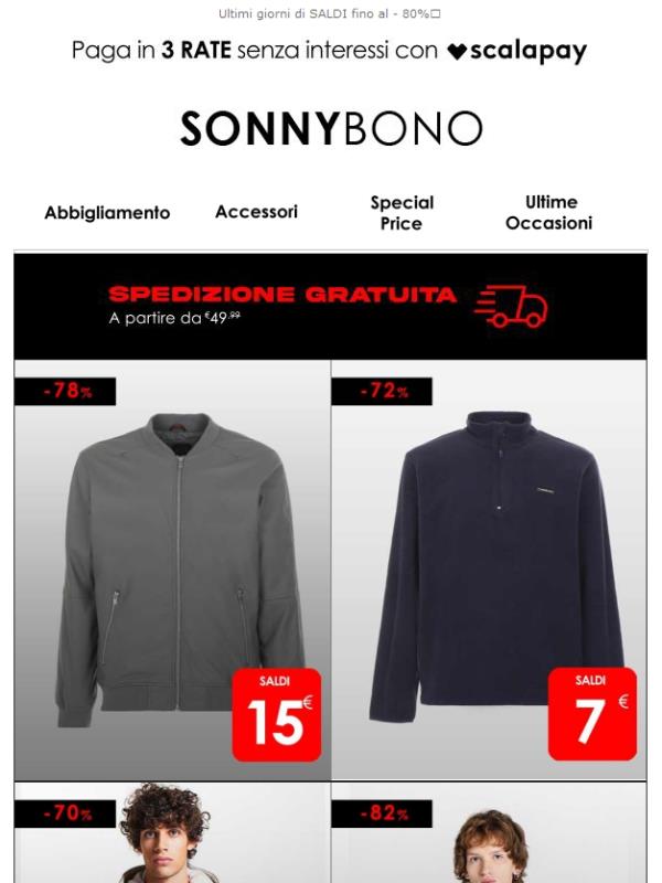 Sonny Bono: Non perderti gli ULTIMI RIBASSI⚡️ CLICCA QUI e inizia lo ...