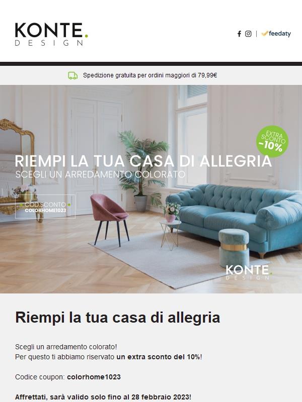 Konte.Design: Riempi la tua casa di allegria.. scegli un arredamento ...
