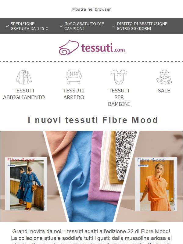 tessuti.com: Sono arrivati i nuovi tessuti Fibre Mood | Jekoo