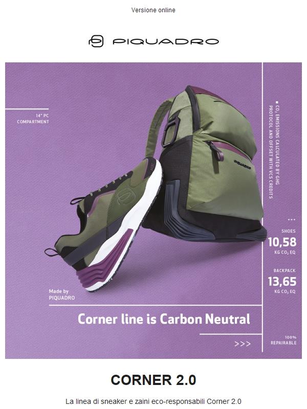 Piquadro: La linea più green si tinge di nuovi colori. | Jekoo