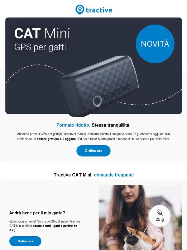 NOVITÀ: Tractive CAT Mini | Jekoo