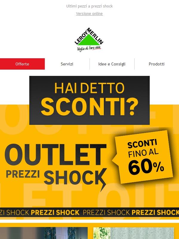 Leroy Merlin: Sconti OUTLET fino al 60% | Jekoo