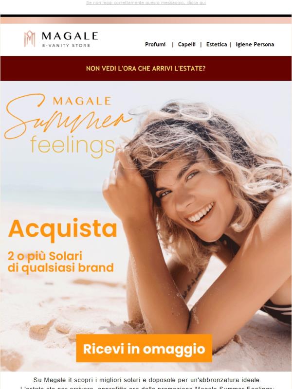 Magale.it: ️ Summer Feelings ☀️Abbiamo in serbo una sorpresa per te ...