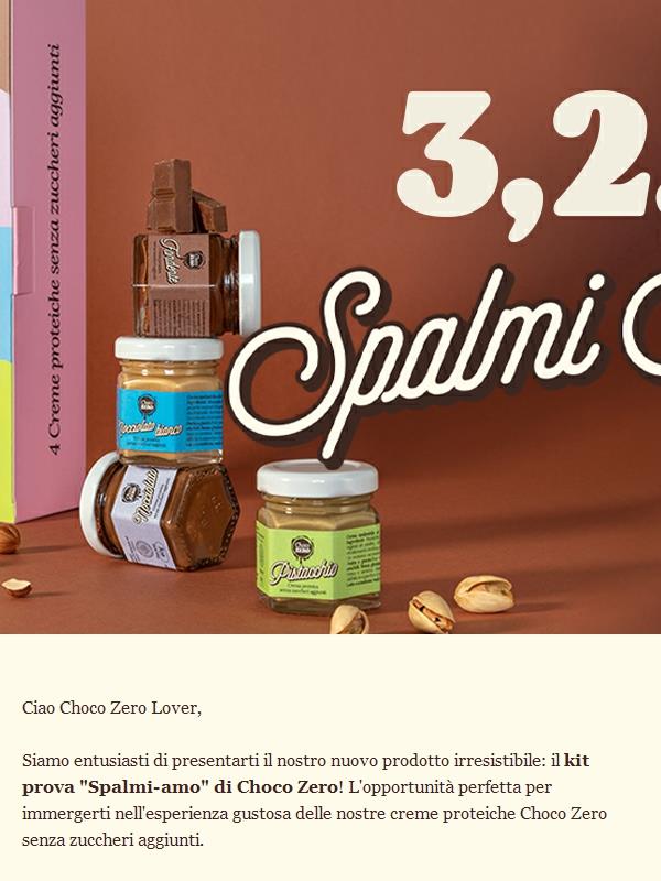 ChocoZERO: [Super novità] Prova ora tutte le creme Choco Zero a €9,90 ...