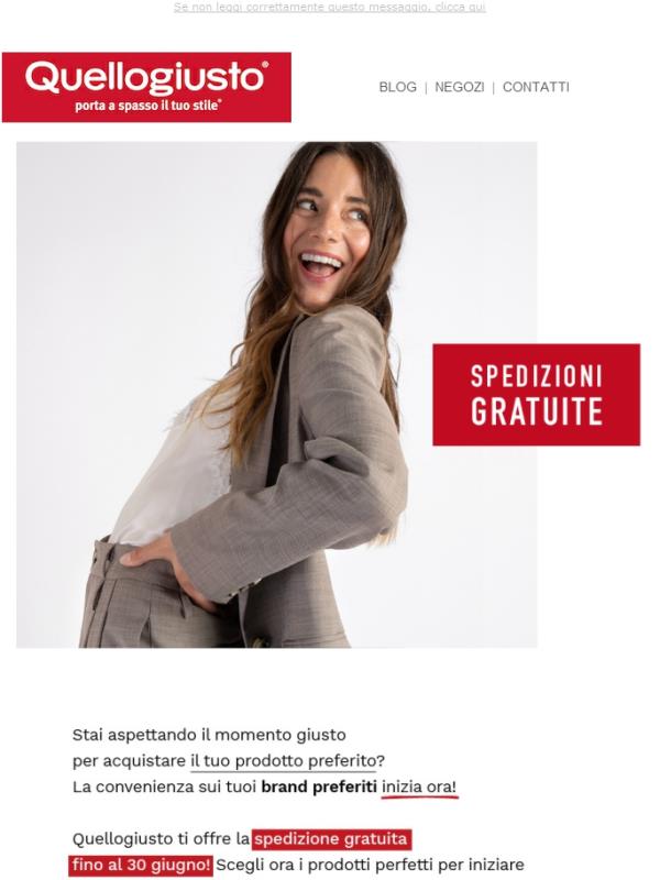 Quellogiusto: SPEDIZIONE GRATUITA fino al 30 Giugno | Jekoo