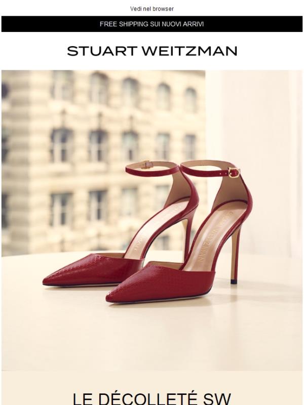 Stuart Weitzman: Décolleté: raffinatezza moderna ad ogni passo | Jekoo