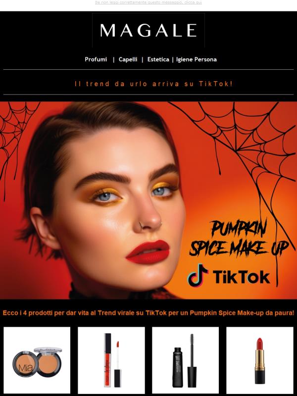 Magale.it: Pumpkin Spice Make-up , il trend Virale su TikTok: crea il ...