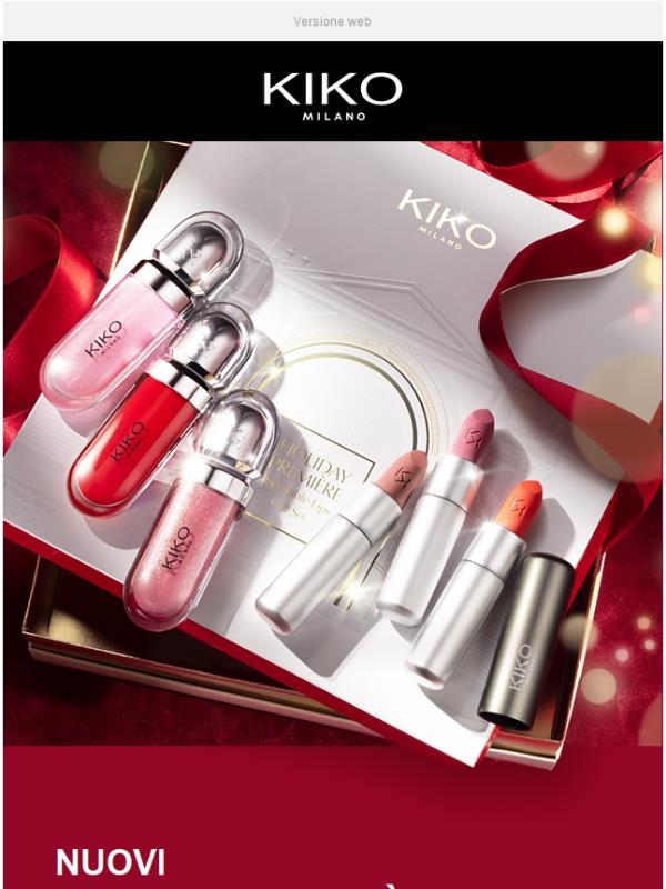 KIKO: NUOVI Gift Set Holiday Première: a partire da 11,99€ | Jekoo