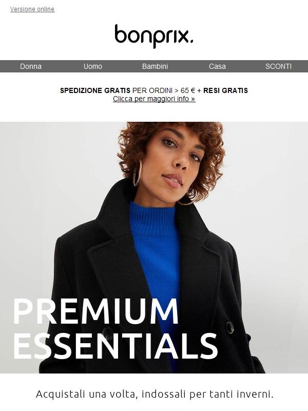 bonprix: Premium essentials | Jekoo