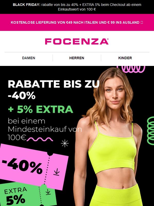Focenza: Der Black Friday ist hier | Jekoo
