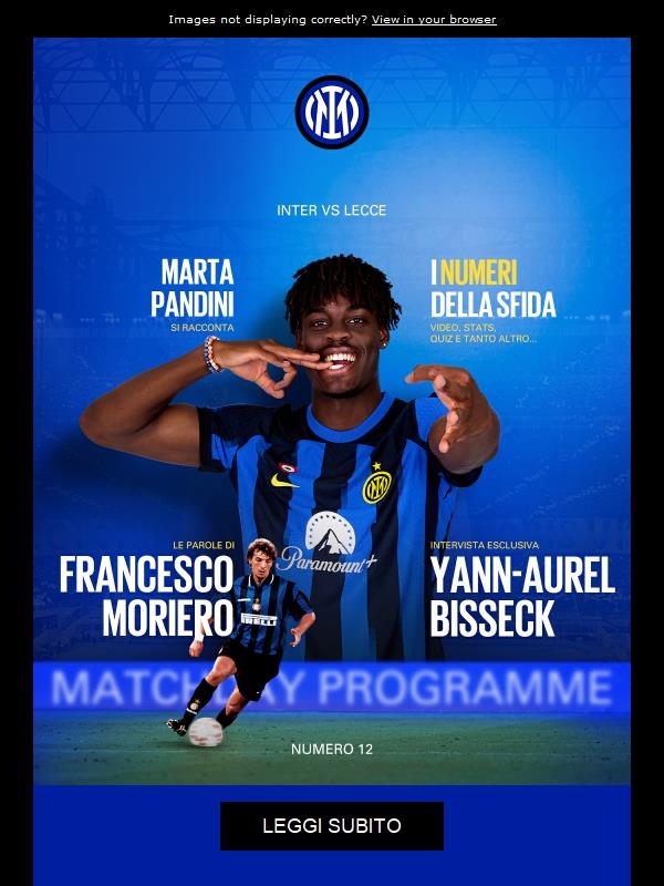 Inter Store: Inter-Lecce: le interviste di Bisseck, Marta Pandini e ...