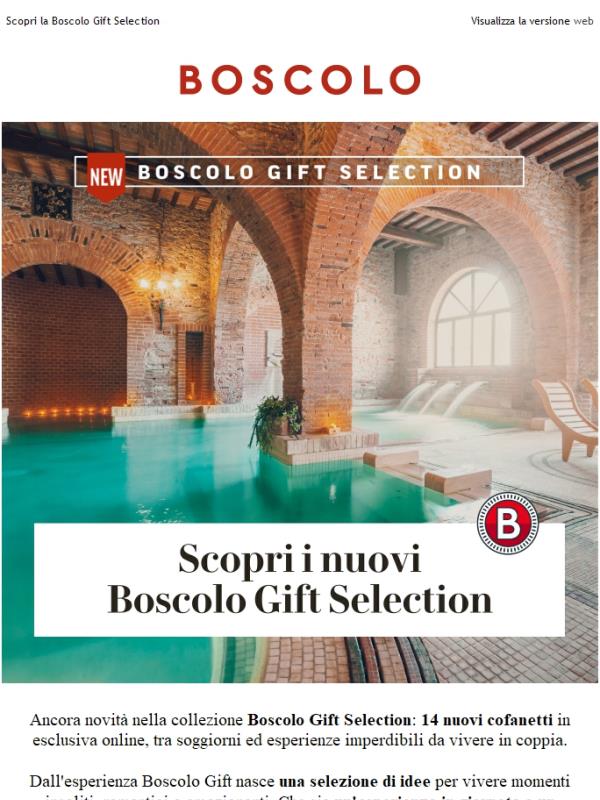 Boscolo Gift: 14 nuovi cofanetti in esclusiva online | Jekoo