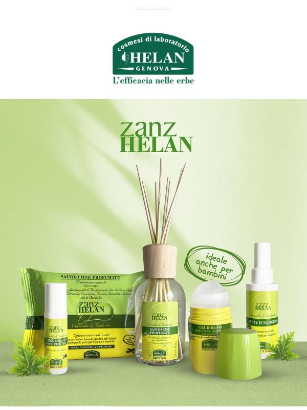 Estate Senza Punture: scopri Zanzhelan di Helan! | Jekoo