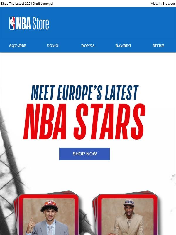 NBA Store: Meet The Next-Gen European NBA Stars! | Jekoo