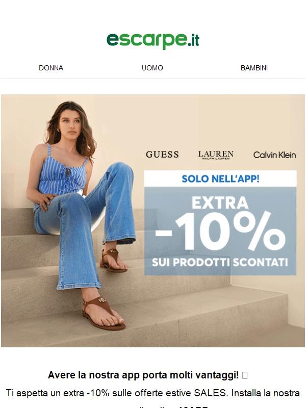 escarpe.it: Avere la nostra app porta molti vantaggi! | Jekoo