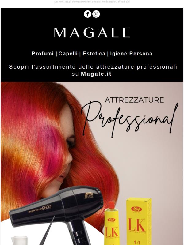 Scopri l'assortimento Professional su Magale.it | Jekoo