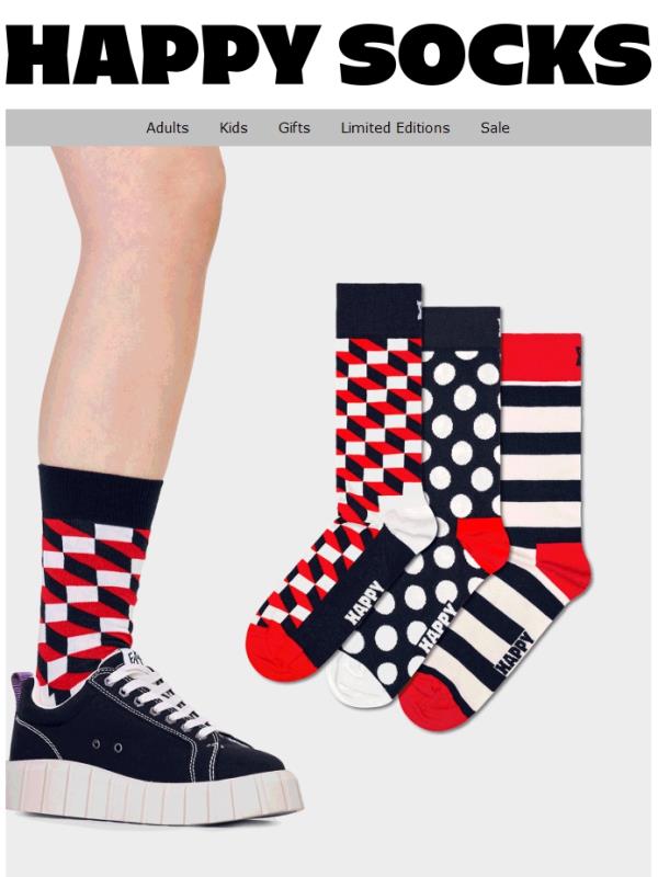 Happy Socks: Get Your Sock Essentials | Jekoo