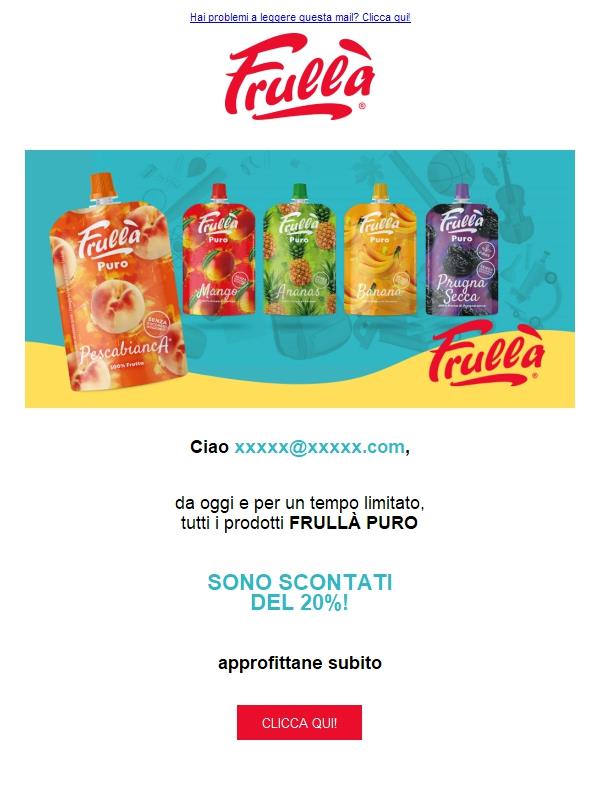 20% di sconto su tutti i Frullà Puro! | Jekoo