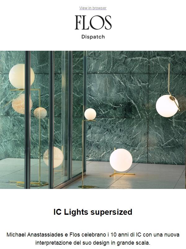 Flos: IC Lights supersized | Jekoo