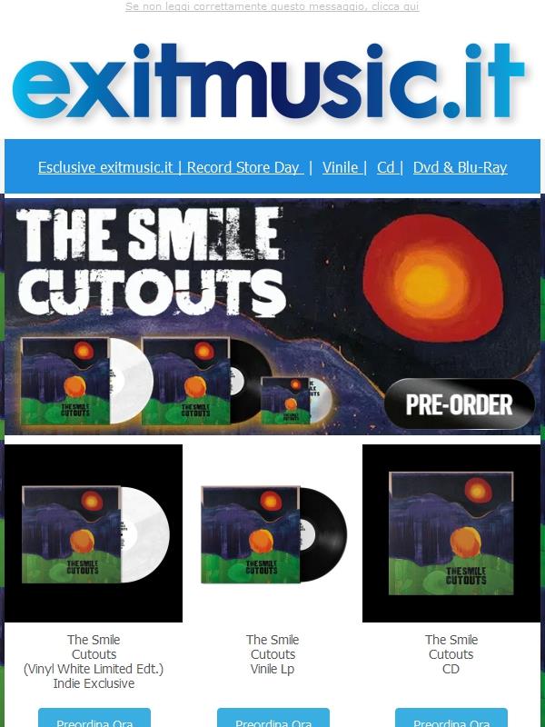 Exit Music: The Smile @exitmusic.it 'Cutouts' Il Nuovo Album !! | Jekoo