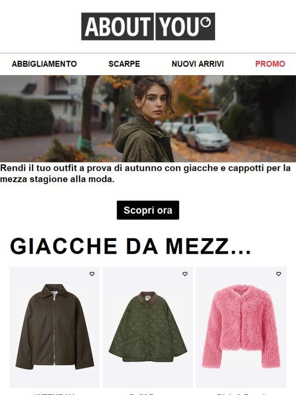 ABOUT YOU: Giacche da mezza stagione perfette per l'autunno!! | Jekoo