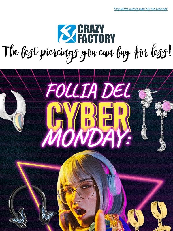 Crazy Factory: Il bis del Black Friday: il Cyber Monday! Ultima ...