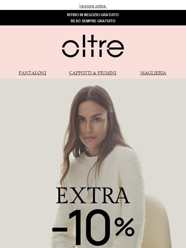 Oltre: Inizia il nuovo anno con stile: EXTRA -10% SU TUTTO | Jekoo
