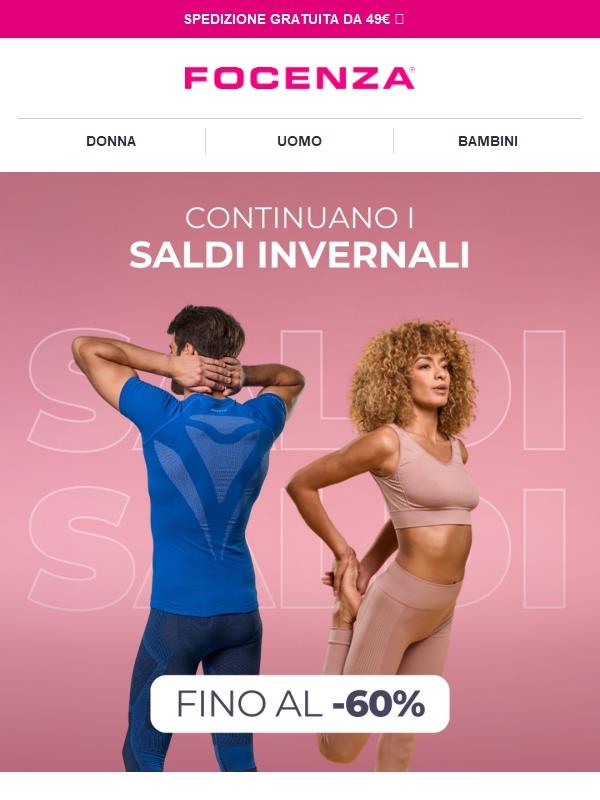 Focenza: Saldi invernali: sconti fino al 60%! | Jekoo