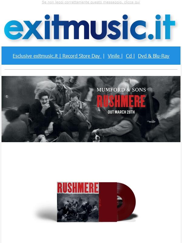 Exit Music: Mumford & Sons 'Rushmere' New Album Out March 28Th ...