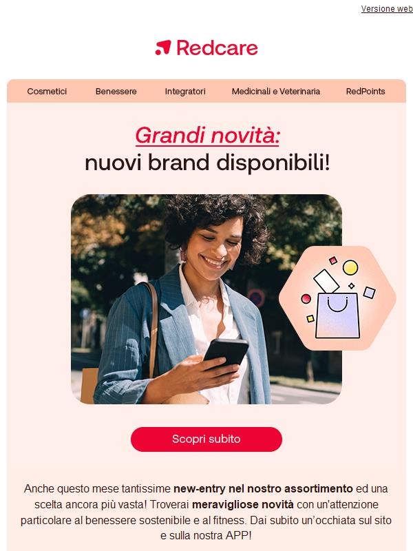 Redcare: Nuovi arrivi: brand e prodotti esclusivi. | Jekoo