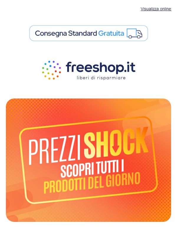 Freeshop: ⚡ I PREZZI SHOCK della Settimana ⚡ Macchina Caffé, TV Led 40", Bistecchiera | Jekoo