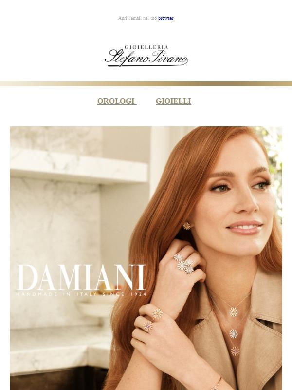 Gioielleria Pivano: Con Damiani Margherita sboccia subito la primavera | Jekoo