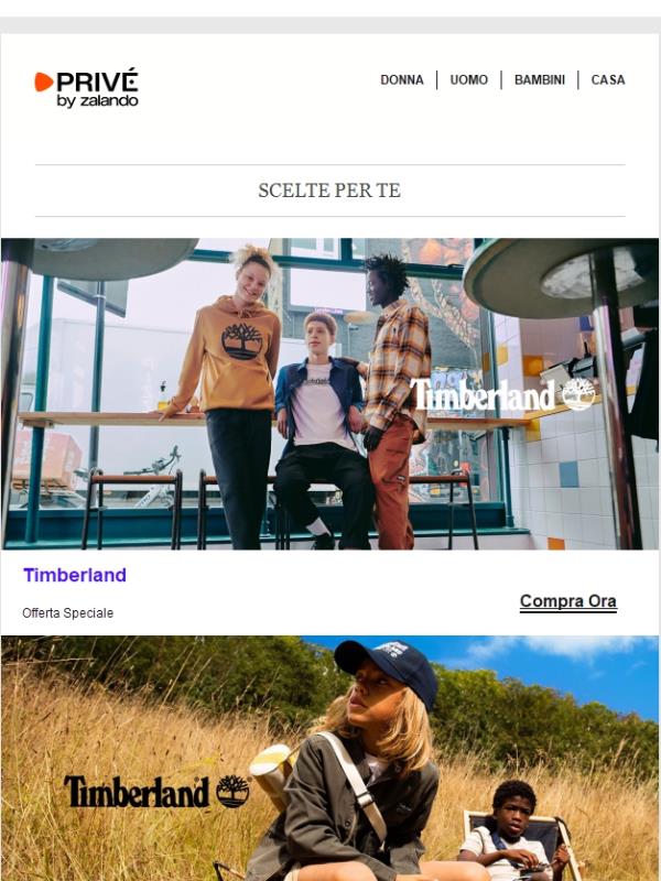 Privé by Zalando: Timberland, The North Face & Kids ONLY ⎪ Grande stile ...