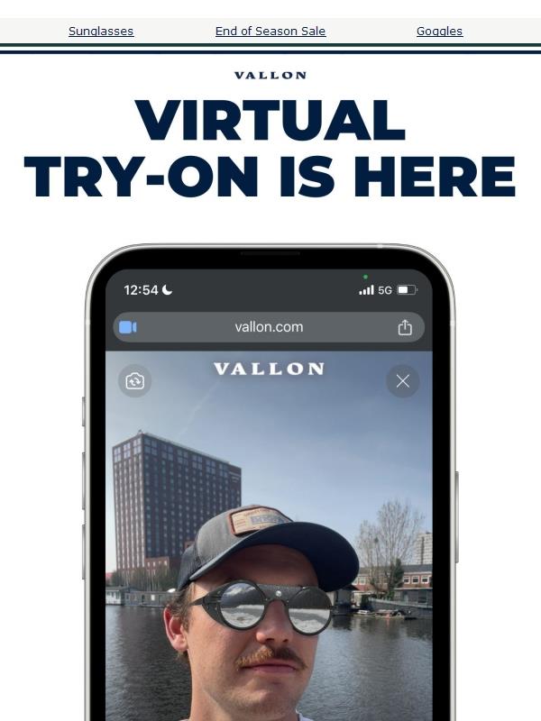 VALLON: Test out our Virtual Try-On! | Jekoo